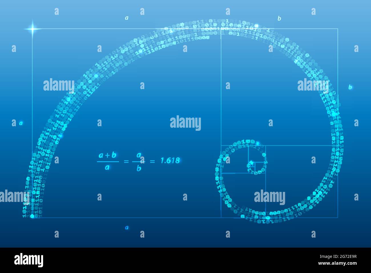 Golden Ratio Spiral High Resolution Stock Photography and Images - Alamy