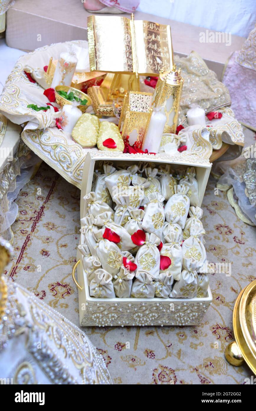 Moroccan wedding gifts hi-res stock photography and images - Alamy