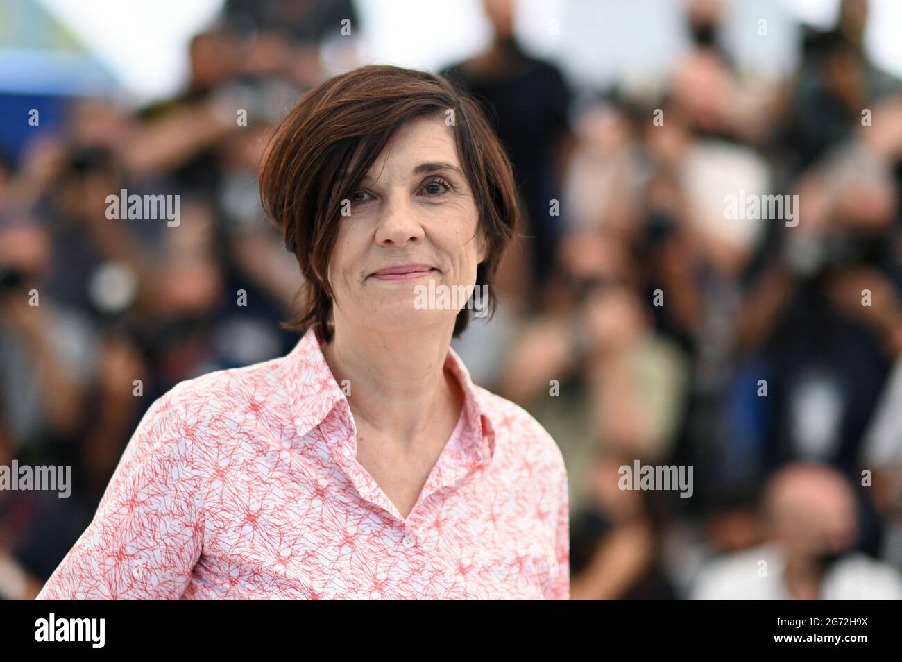 Catherine Corsini attending the La Fracture Photocall as part of the ...