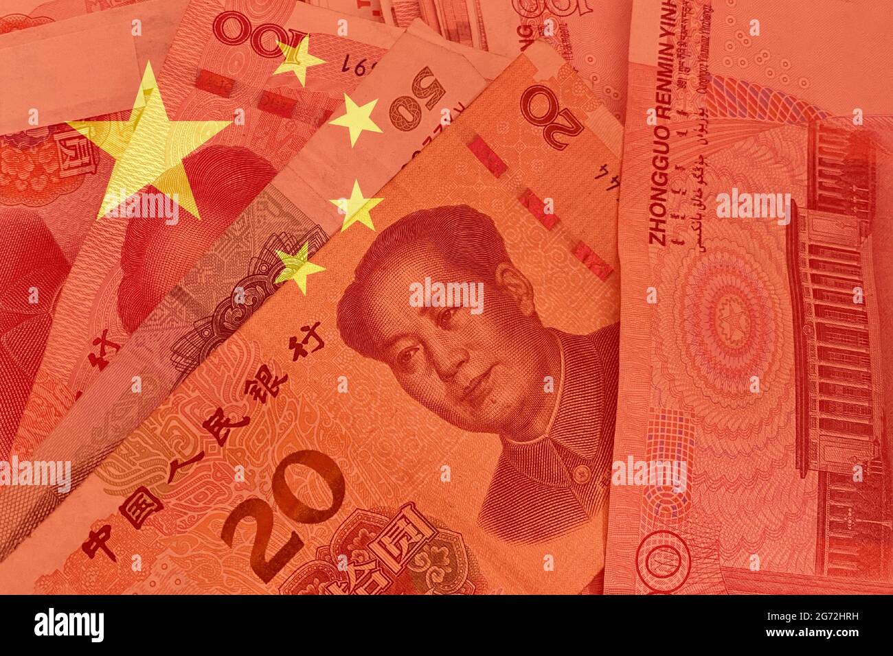 Renminbi chinese flag hi-res stock photography and images - Alamy