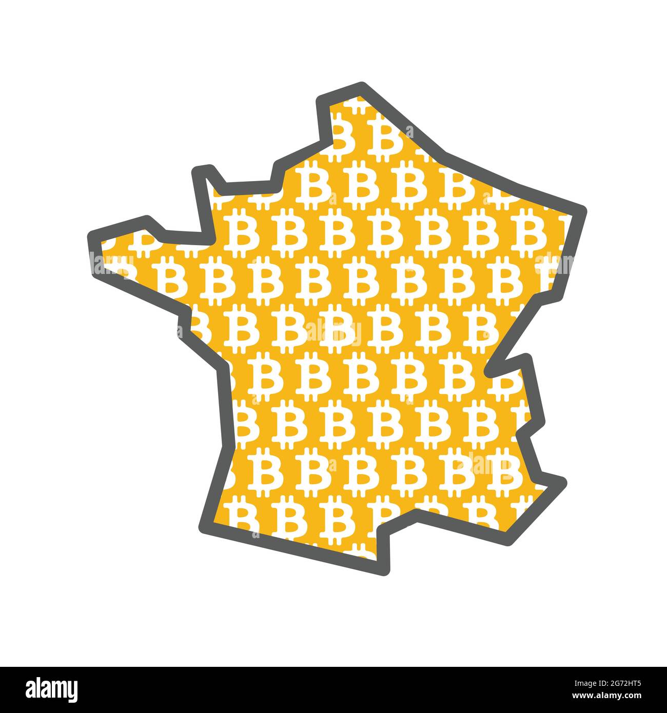 Cryptocurrency france Stock Vector Images - Alamy