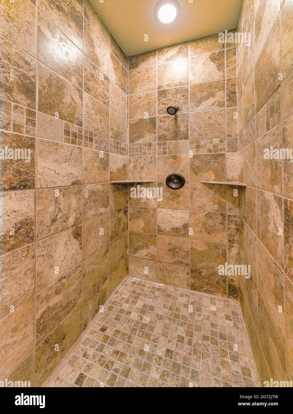 Interior of a modern bathroom in an apartment Stock Photo - Alamy