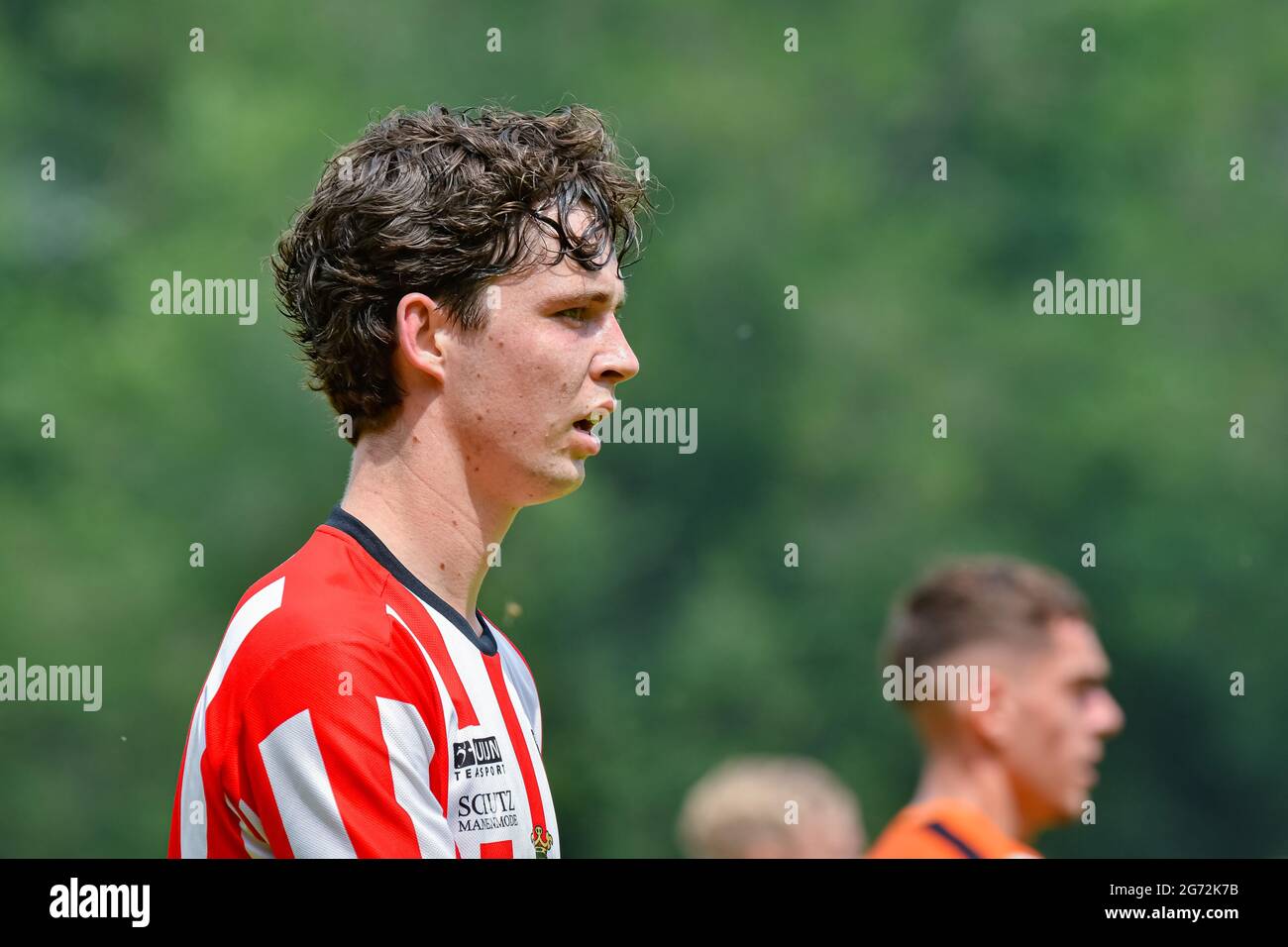 HOORN, NETHERLANDS - JULY 10: Joep Rive player of Hollandia during the ...