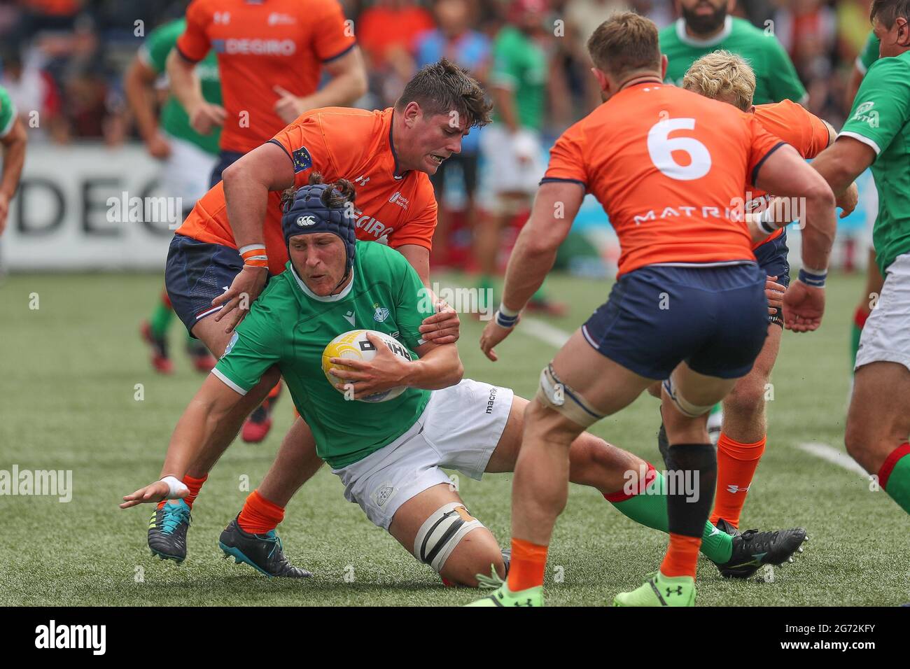 AMSTERDAM, NETHERLANDS - JULY 10: Ross Bennie Coulson player of Rugby ...
