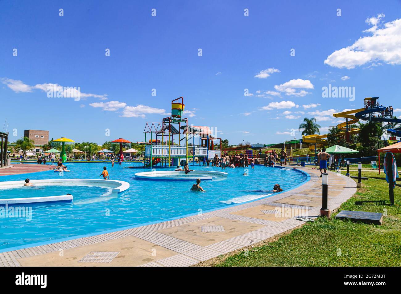 Children playing water argentina hi-res stock photography and images ...