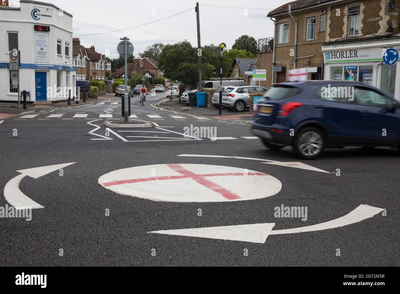 Small roundabout in st georges hi-res stock photography and images - Alamy