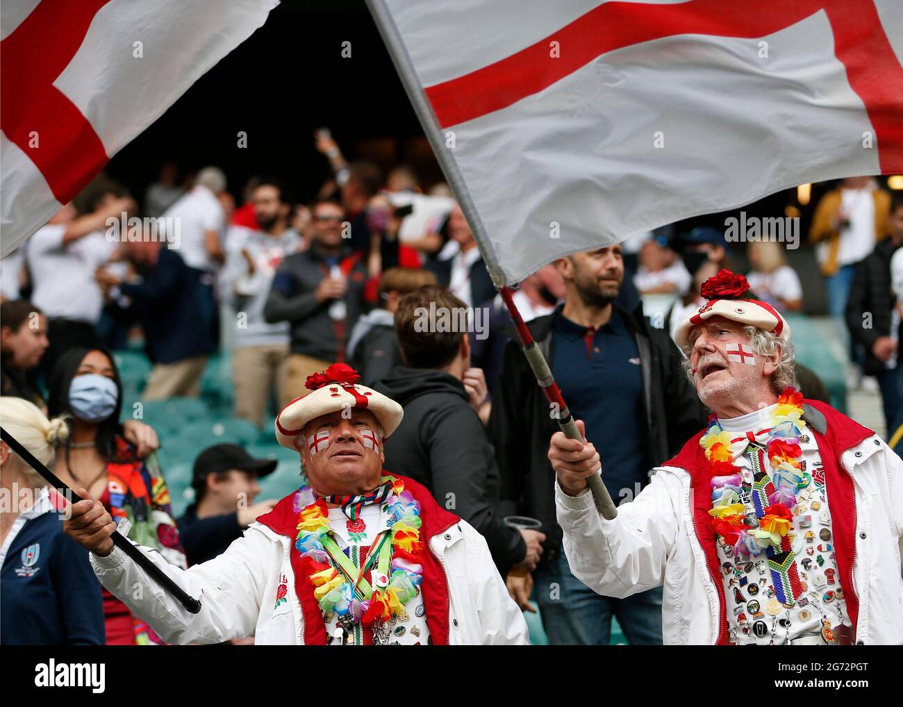 Twickenham, London, UK. 10th July, 2021. International Rugby Union ...