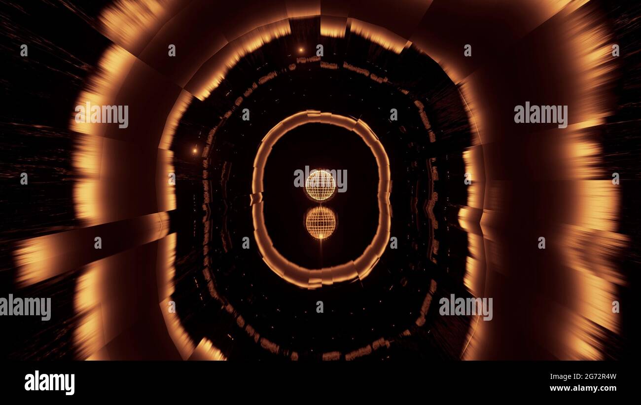 Golden-black abstract illustration for wallpaper and background Stock ...