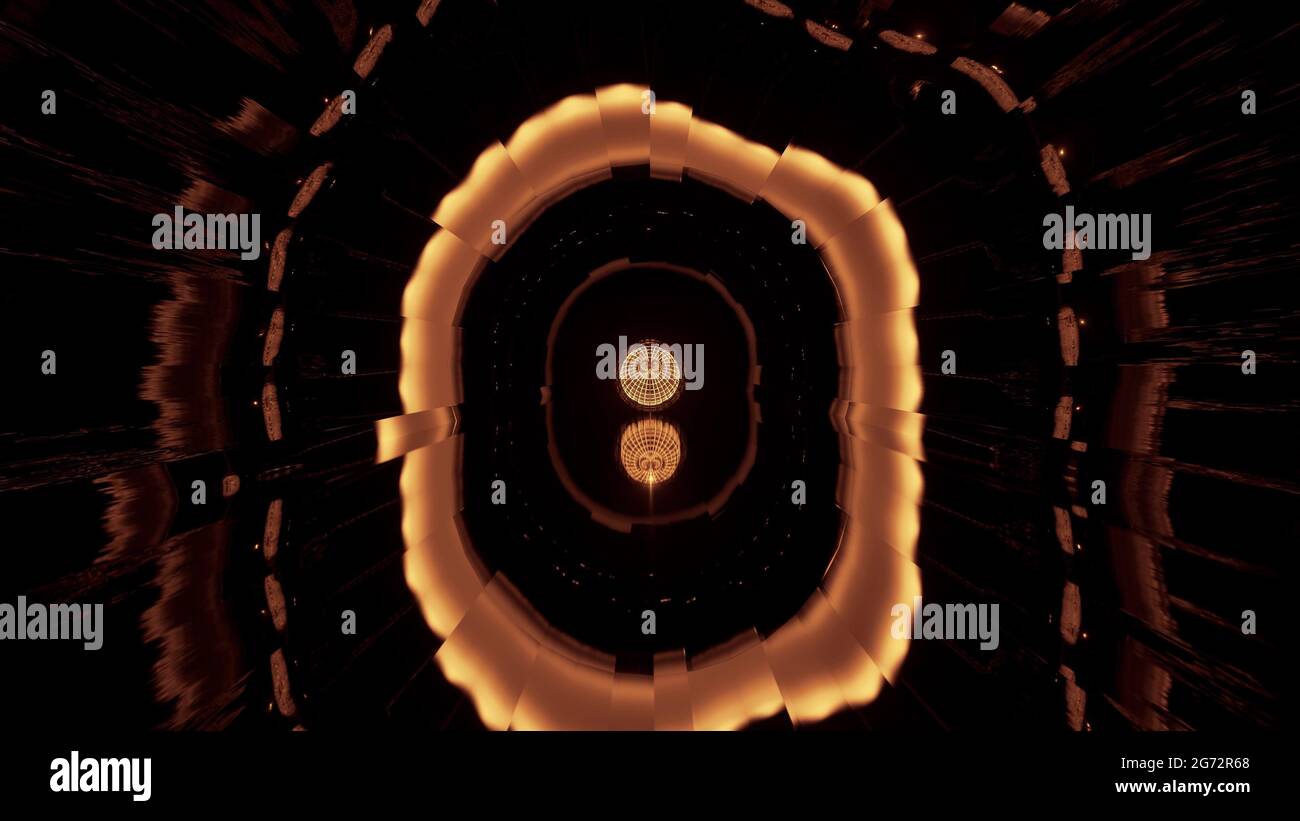 Golden-black abstract illustration for wallpaper and background Stock ...