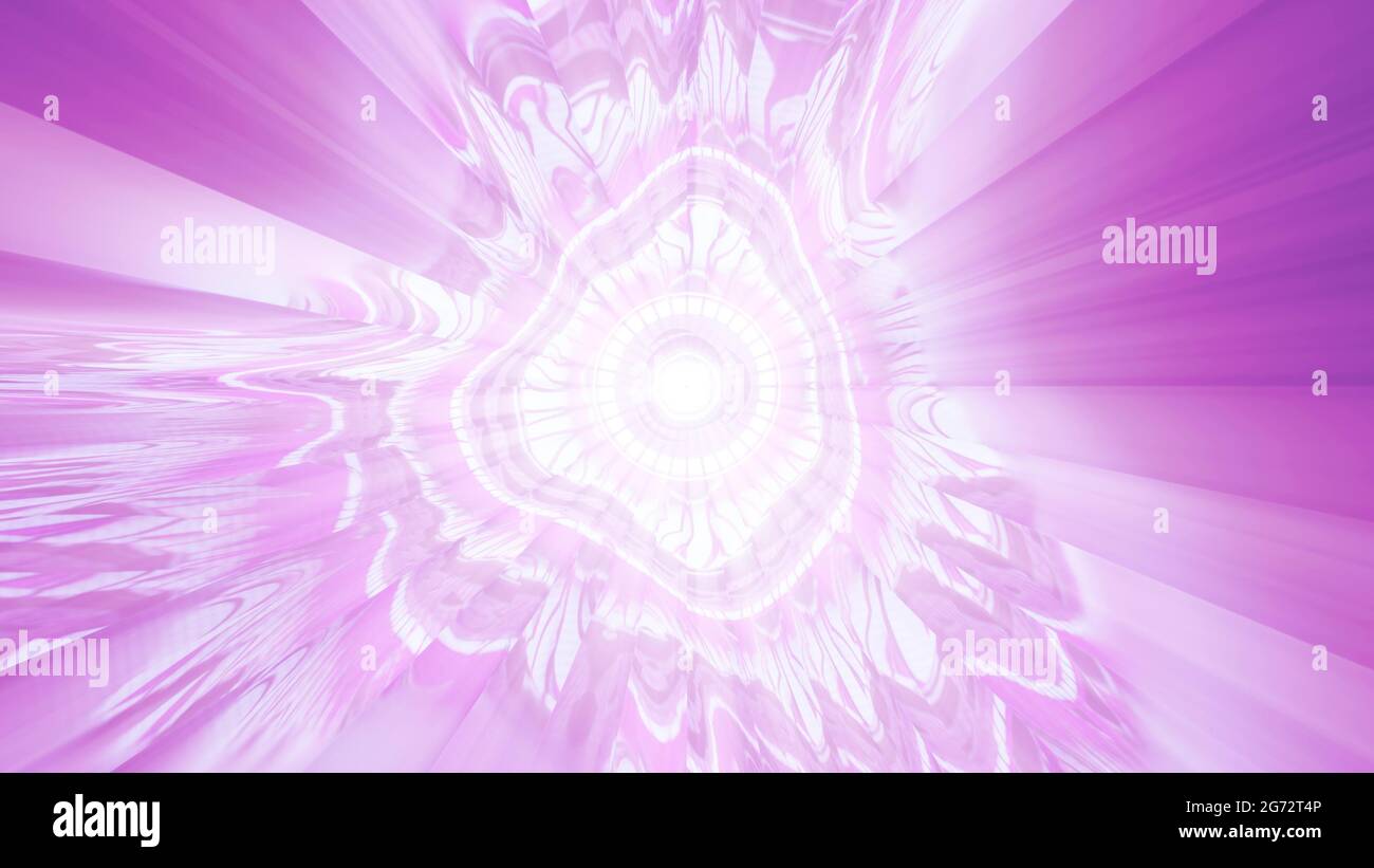 Shining light on purple background Stock Photo - Alamy