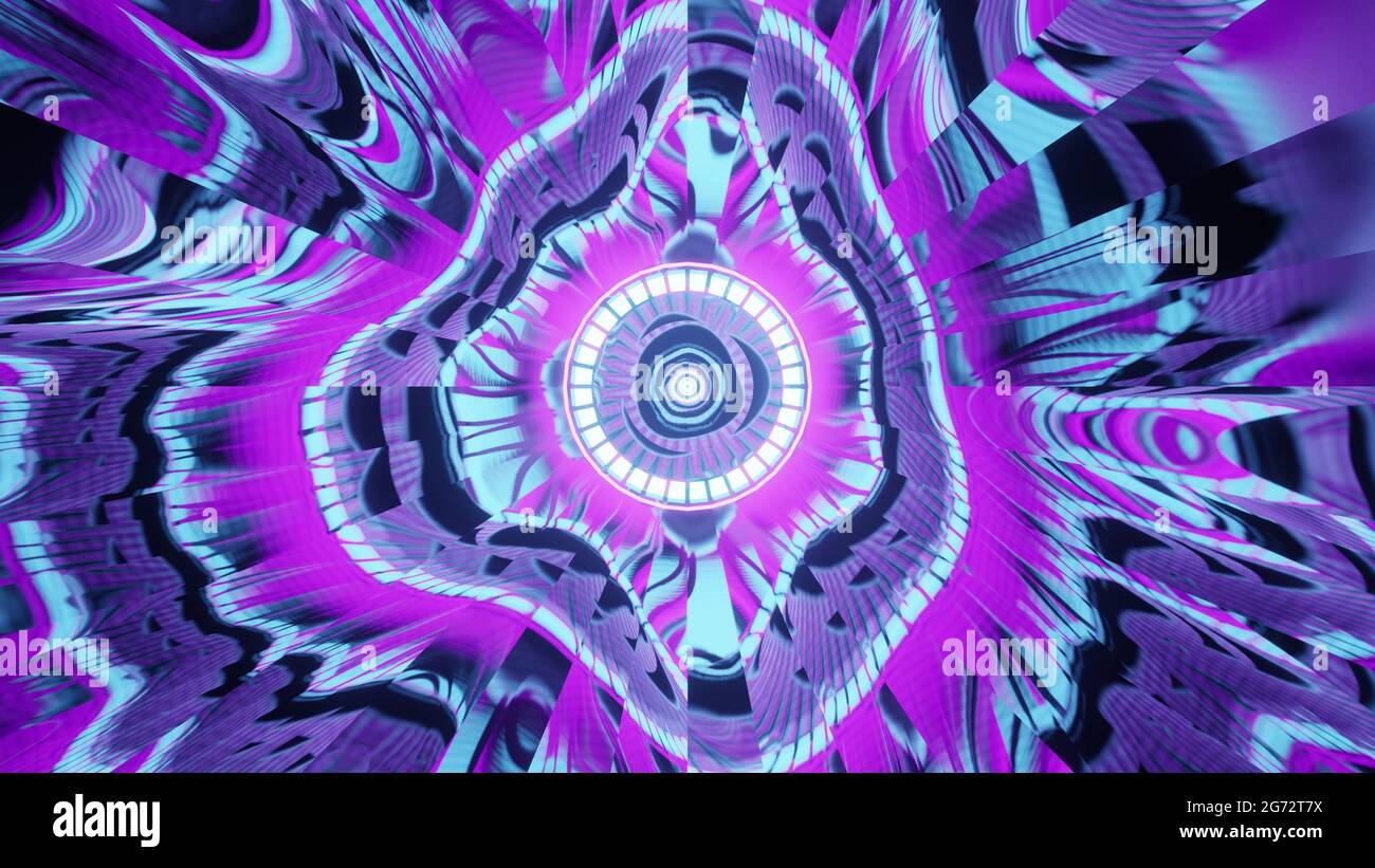 Colorful portal with patterns for wallpaper and background Stock Photo ...