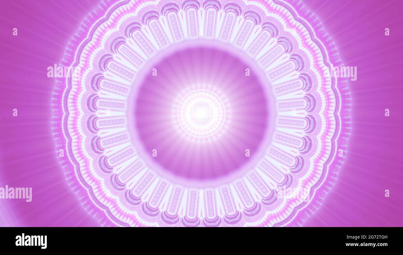 Multicolored bright mandala illustration Stock Photo - Alamy