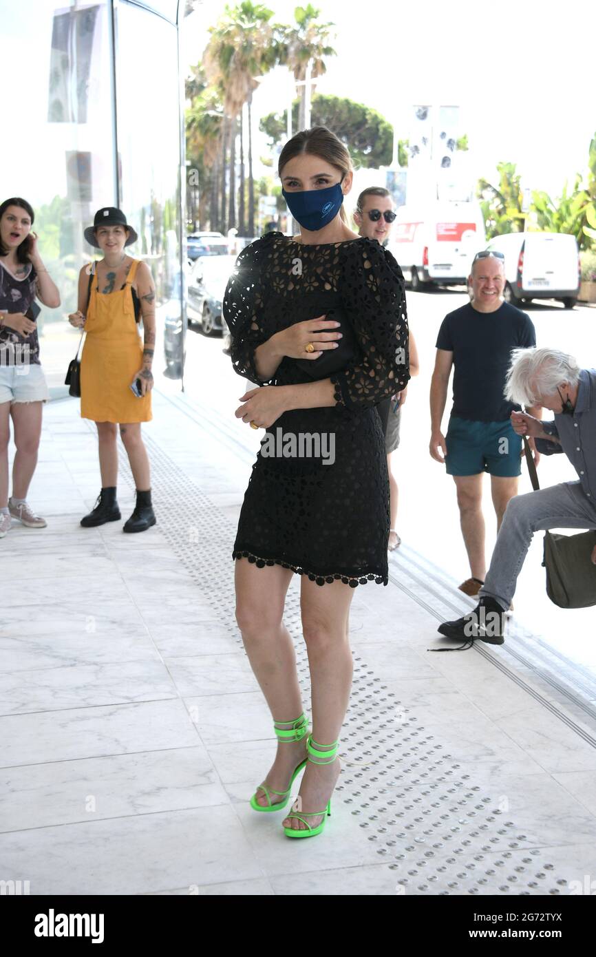 Cannes, France. 10th July, 2021. 74th Cannes Film Festival, Celebrity ...