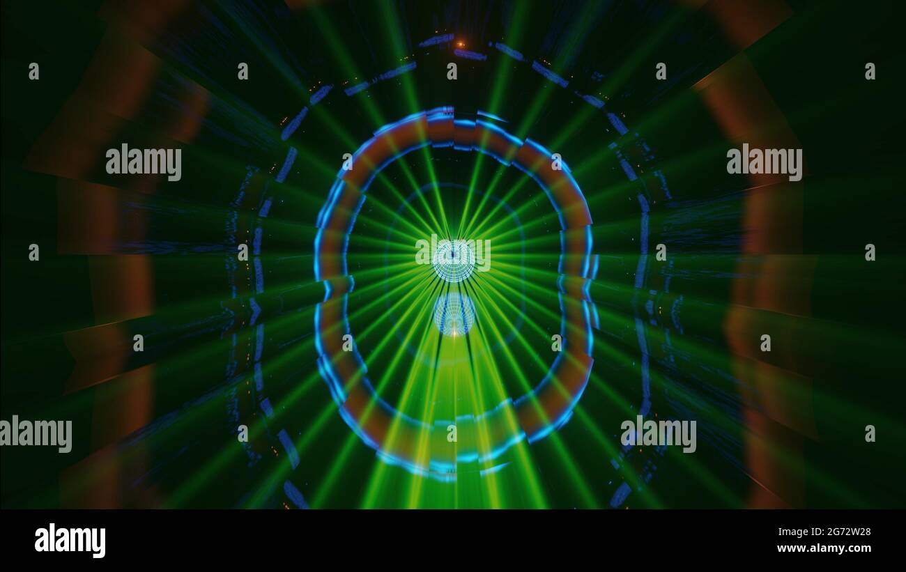 Healing mandala fractals illustration Stock Photo - Alamy