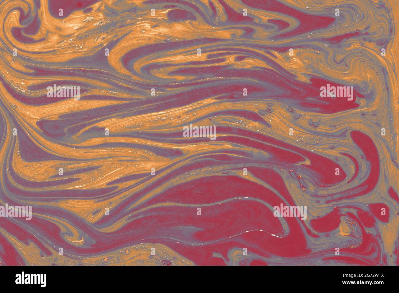 Illustration of colorful paints mixed creating an abstract pattern ...