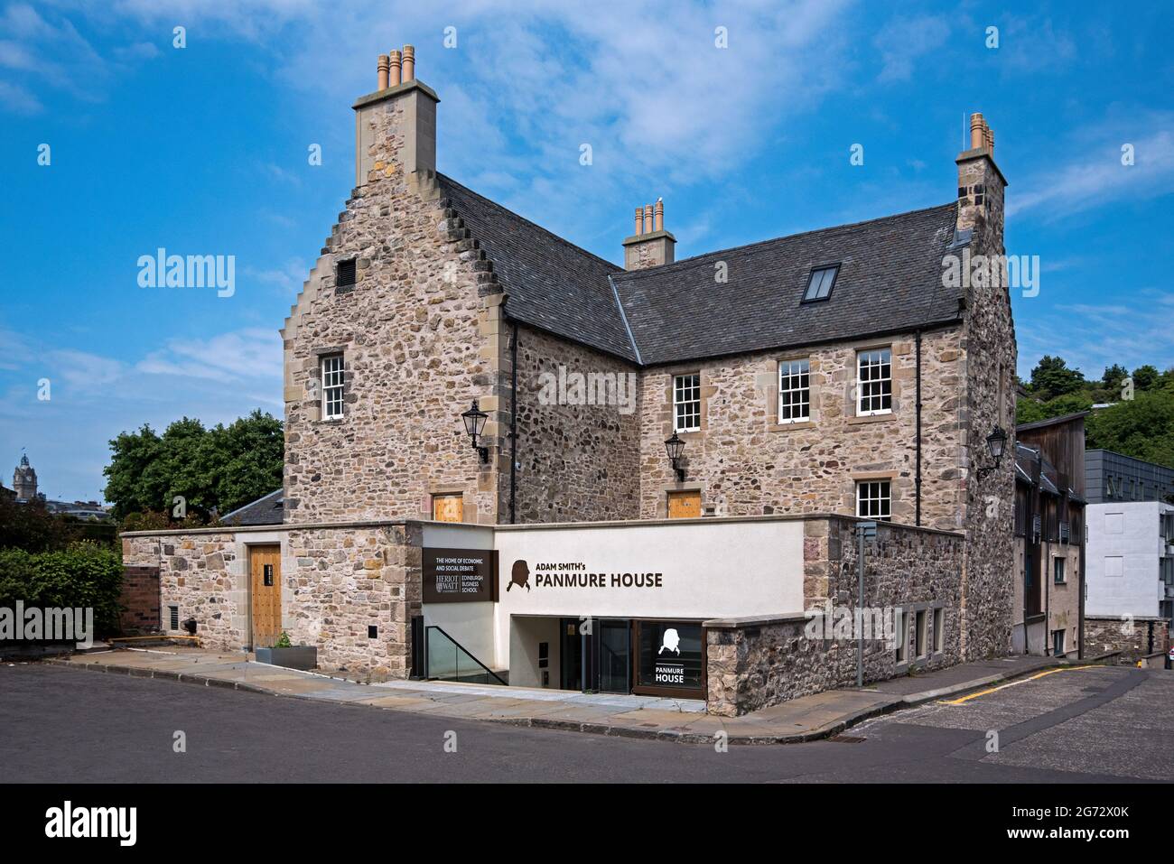 Panmure House in Edinburgh's Old Town, once home to Scottish economist ...
