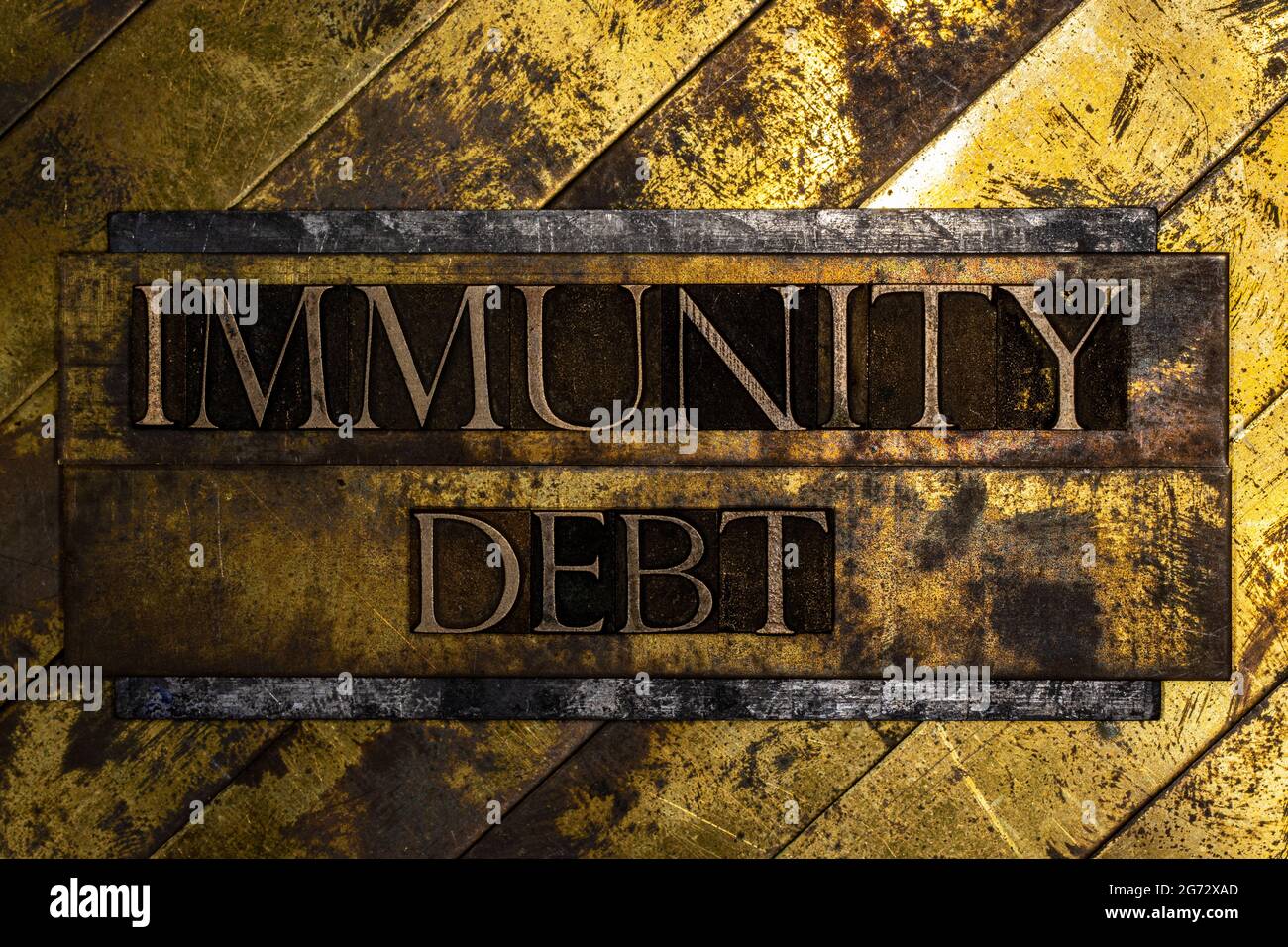 Immunity debt hi-res stock photography and images - Alamy