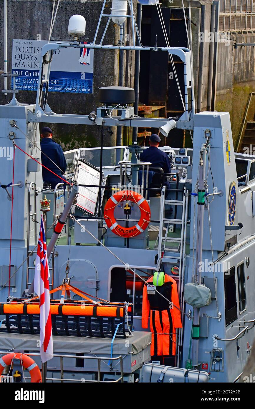 Royal Navy Training Ship High Resolution Stock Photography and Images ...