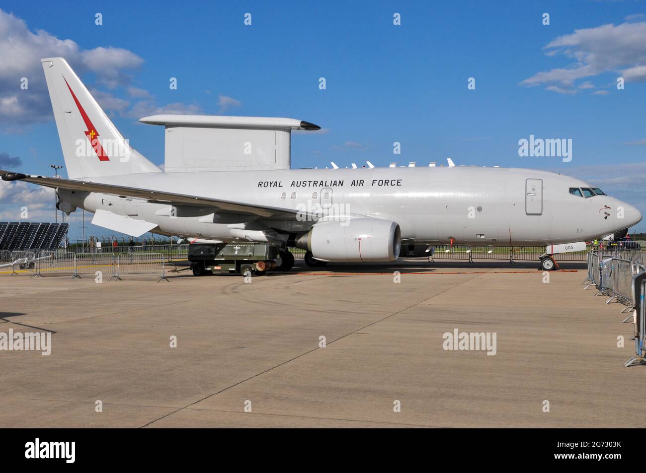 Boeing 737 AEW&C Royal Australian Air Force, RAAF, "Project Wedgetail ...