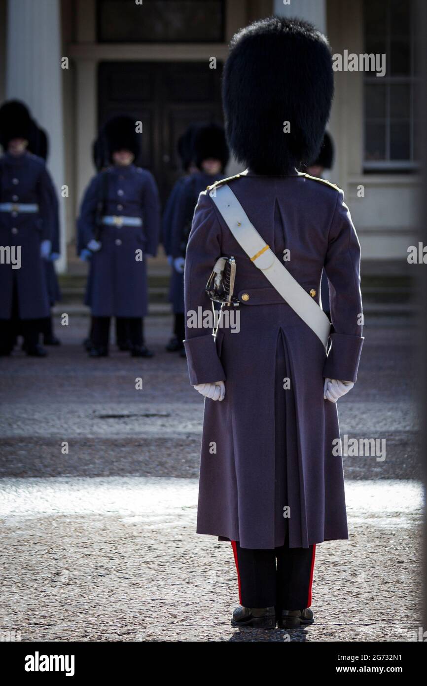 Grey Winter Uniform High Resolution Stock Photography and Images - Alamy