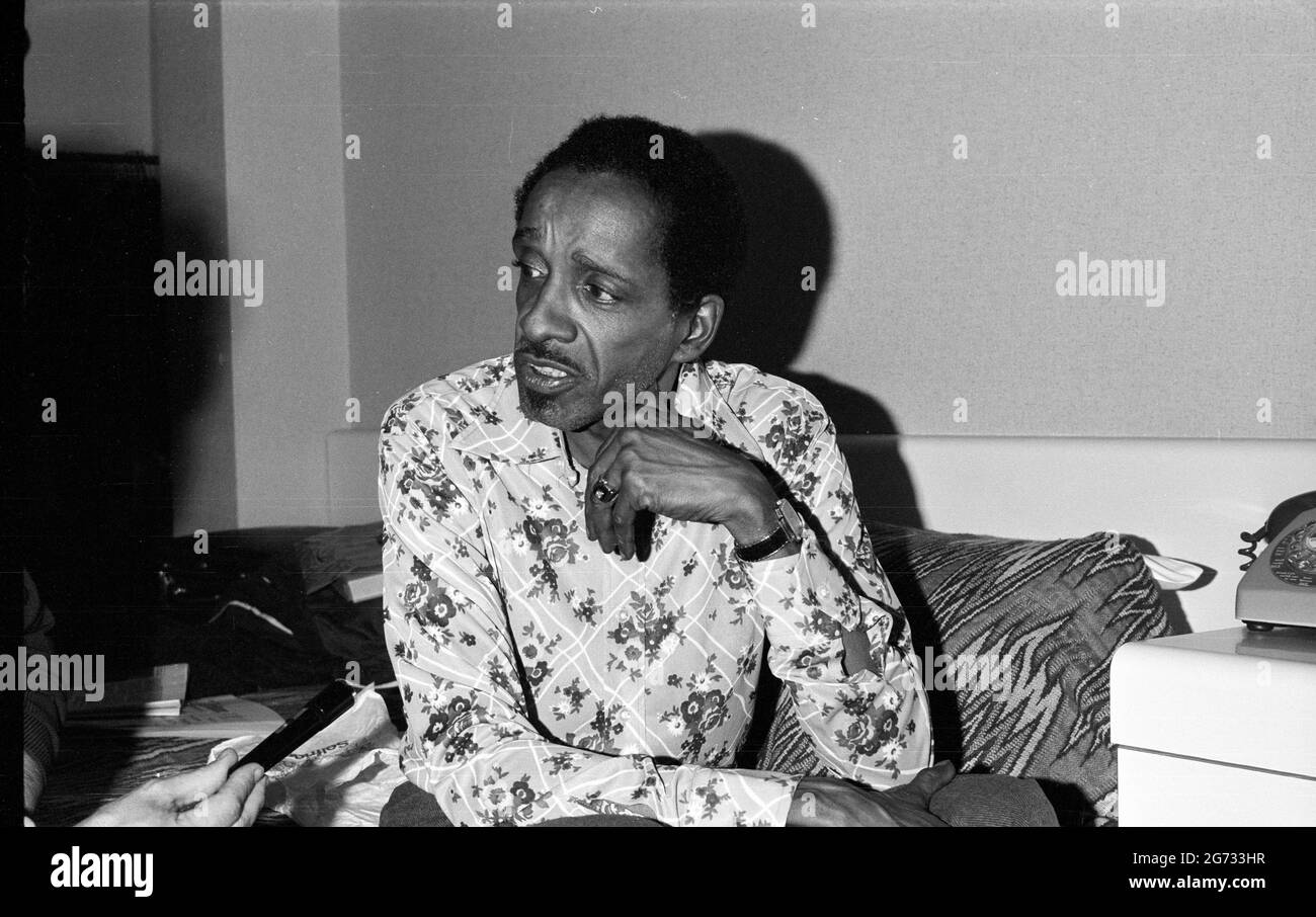 Milt Jackson, London, 1975 Stock Photo - Alamy