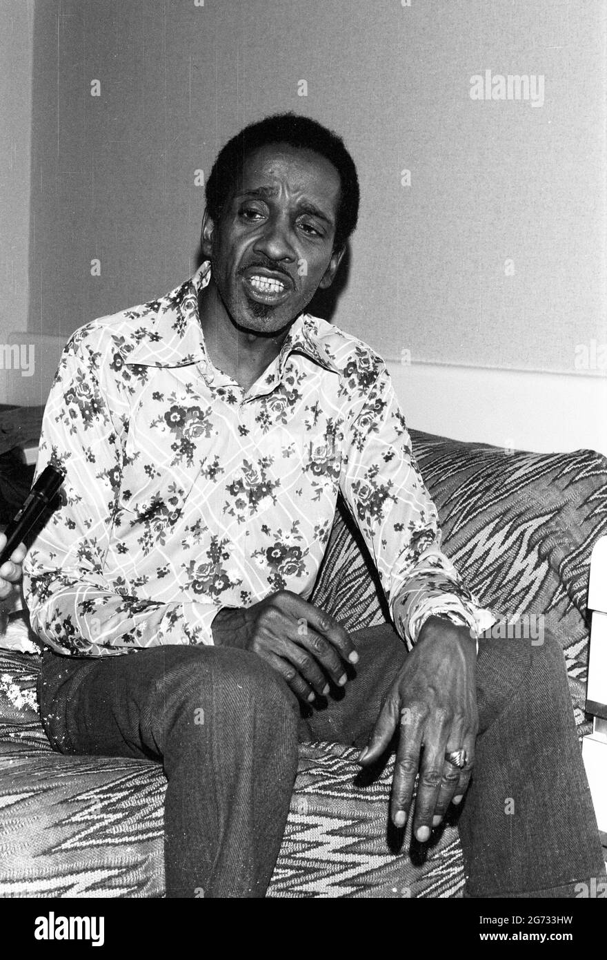Milt Jackson, London, 1975 Stock Photo - Alamy