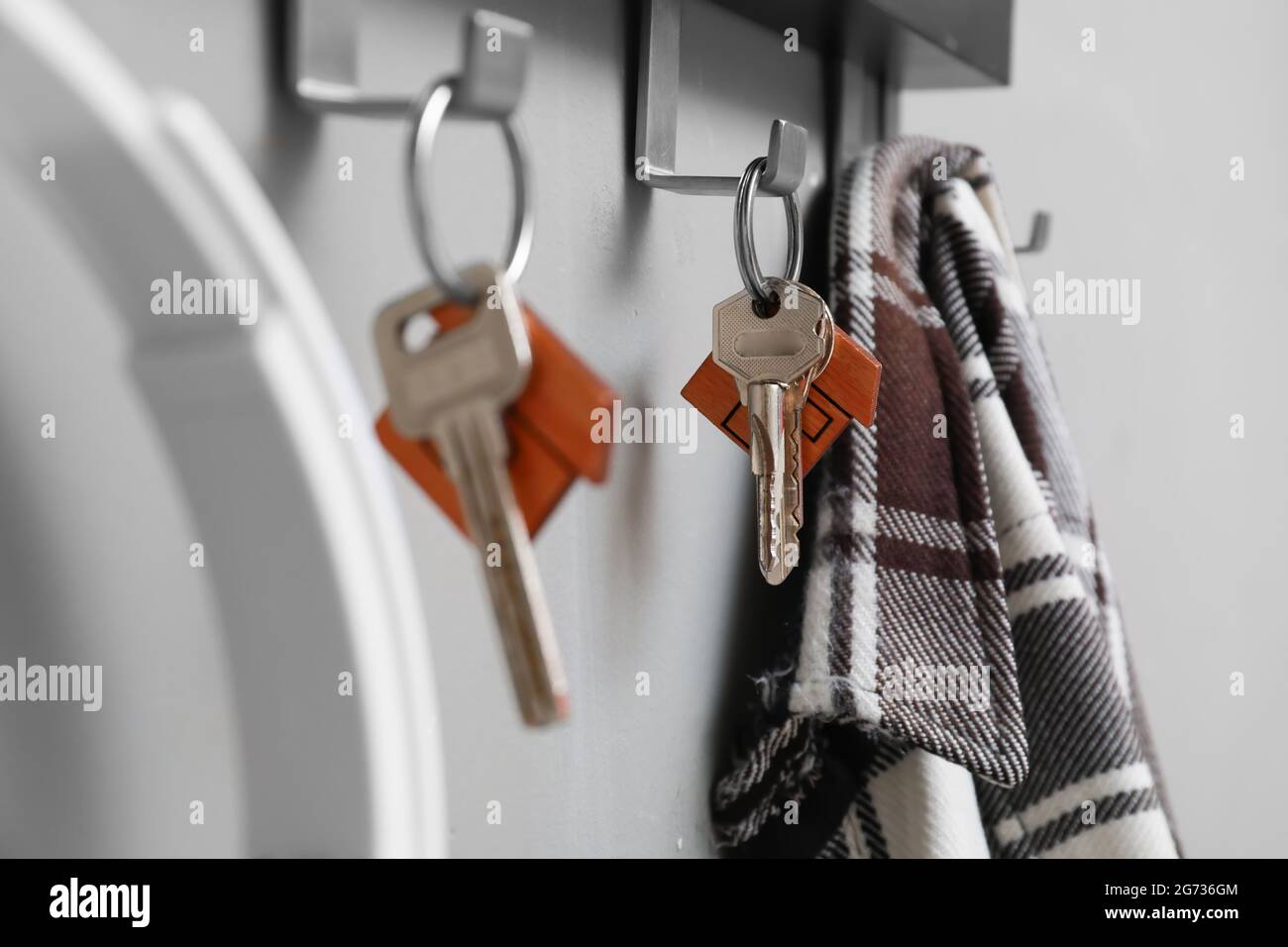 Key chain rack hi-res stock photography and images - Alamy
