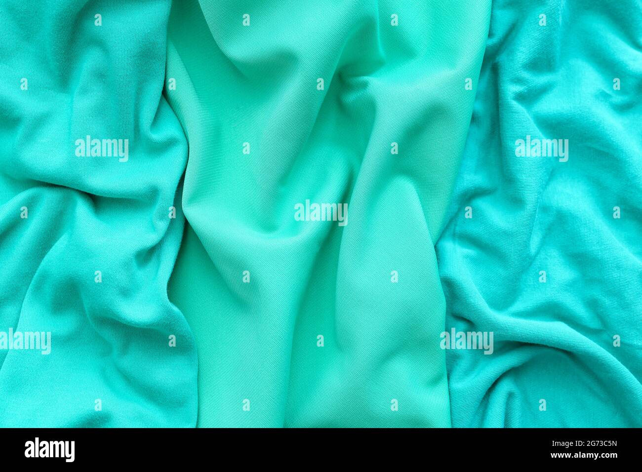 Texture of color fabrics as background Stock Photo - Alamy