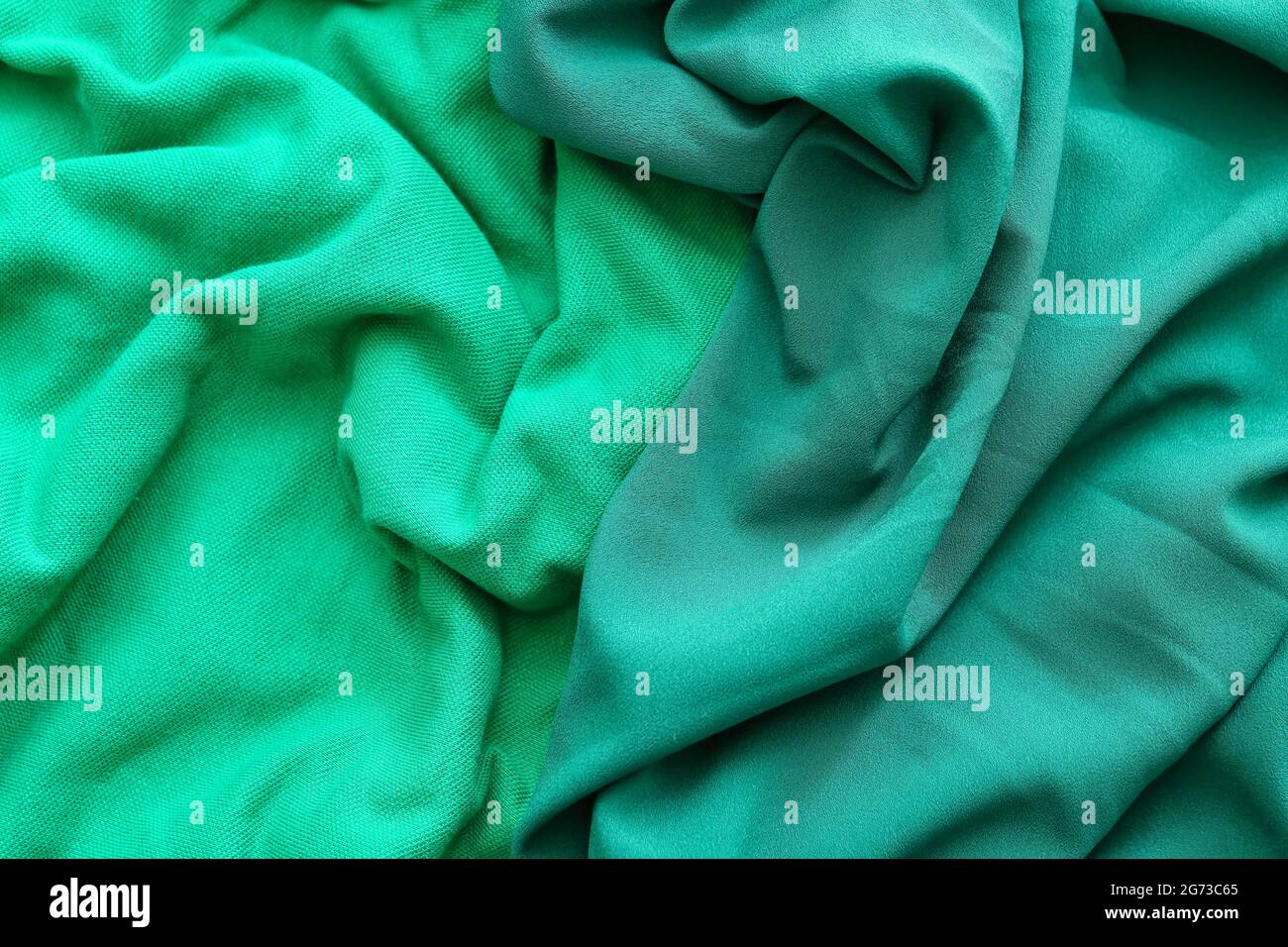 Texture of color fabrics as background Stock Photo - Alamy