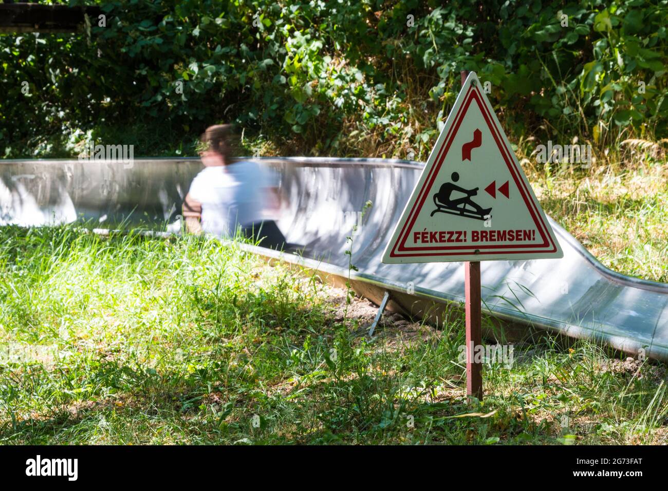 Summer toboggan hi-res stock photography and images - Alamy