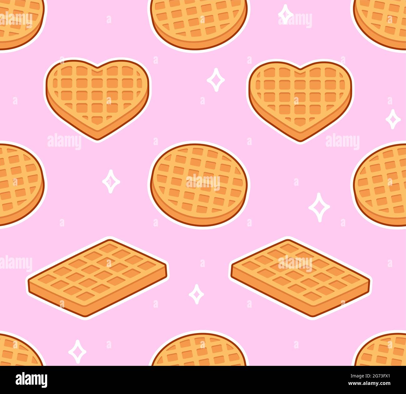 Waffle Background