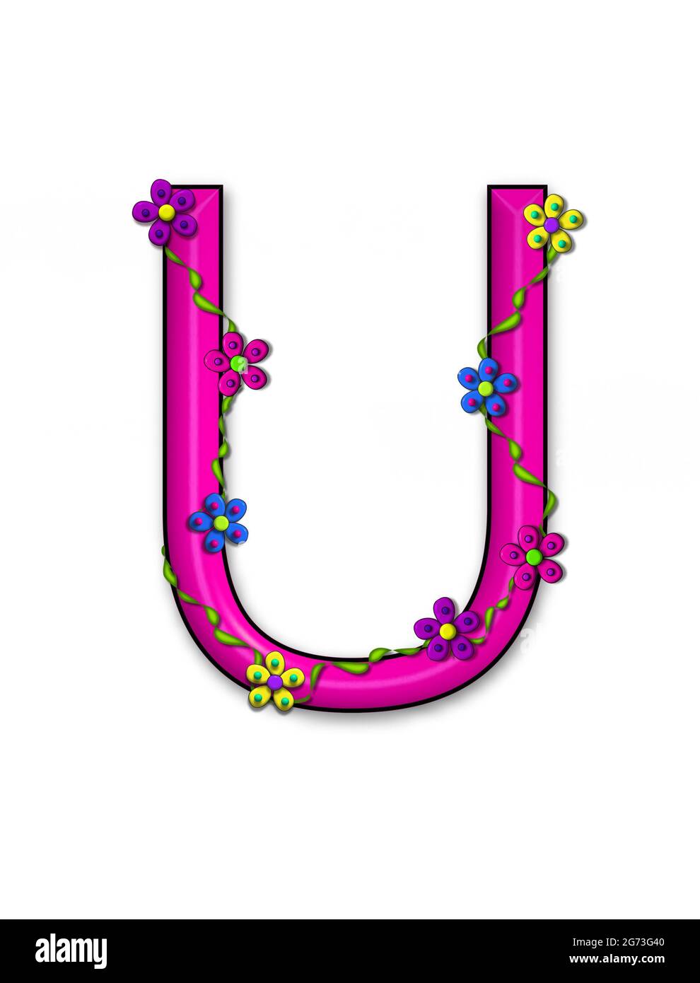 Pretty Letter U