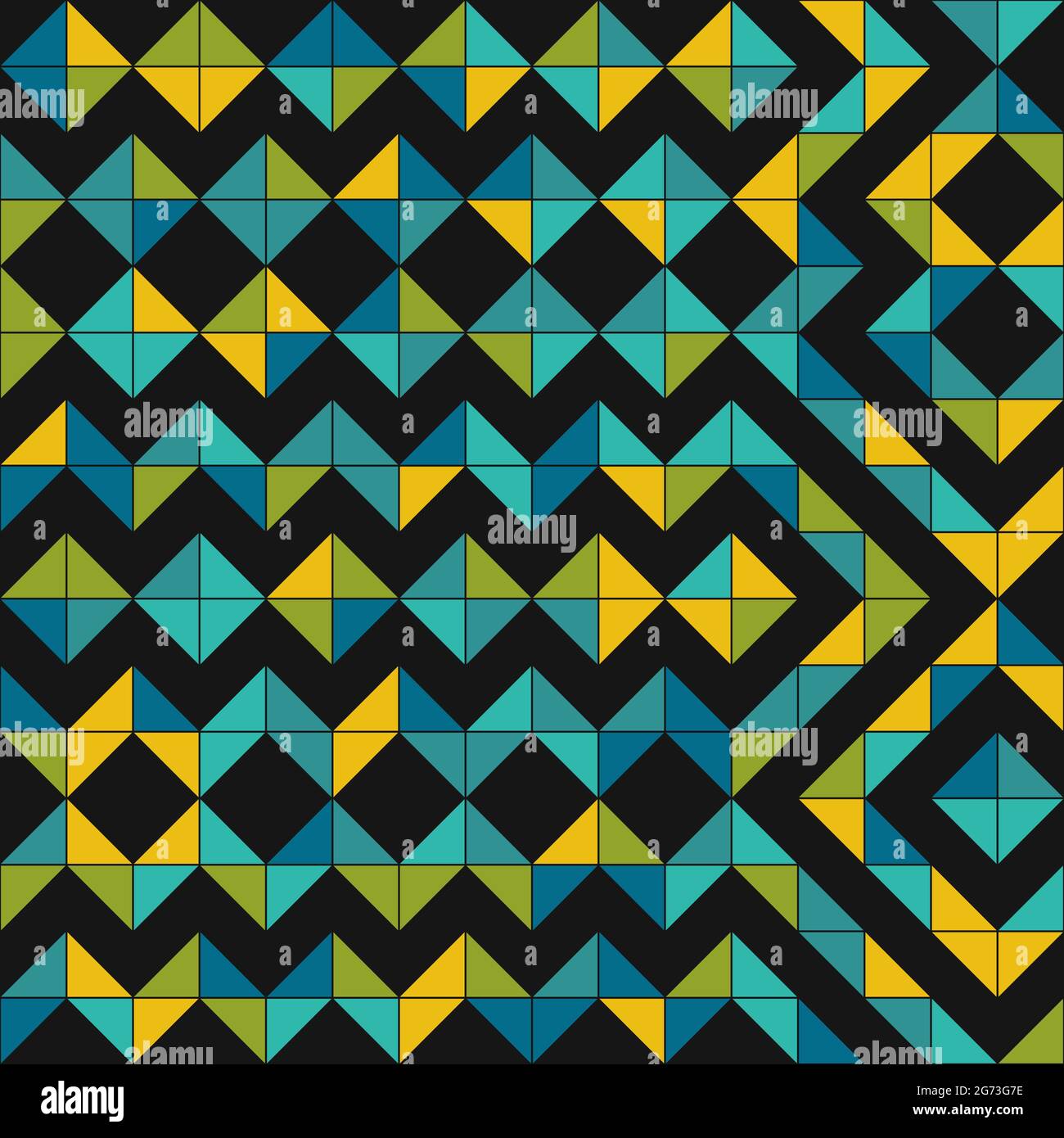 Abstract Geometrical Generative Computational Art Illustration Stock Vector Image And Art Alamy