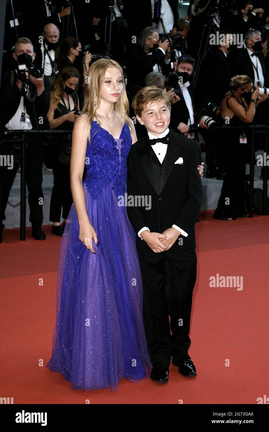 Cannes, France. 10th July, 2021. 74th Cannes Film Festival, Red Carpet ...