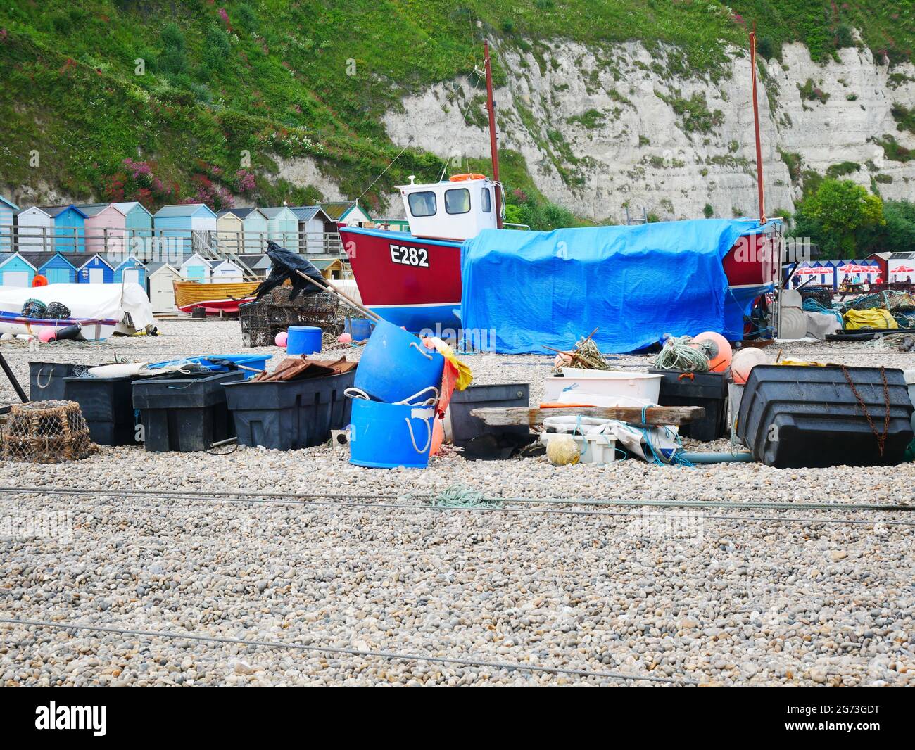 Beer, Seaside Village, Devon, England Stock Photo - Alamy