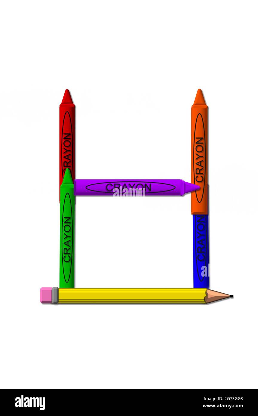 Crayon box hi-res stock photography and images - Alamy