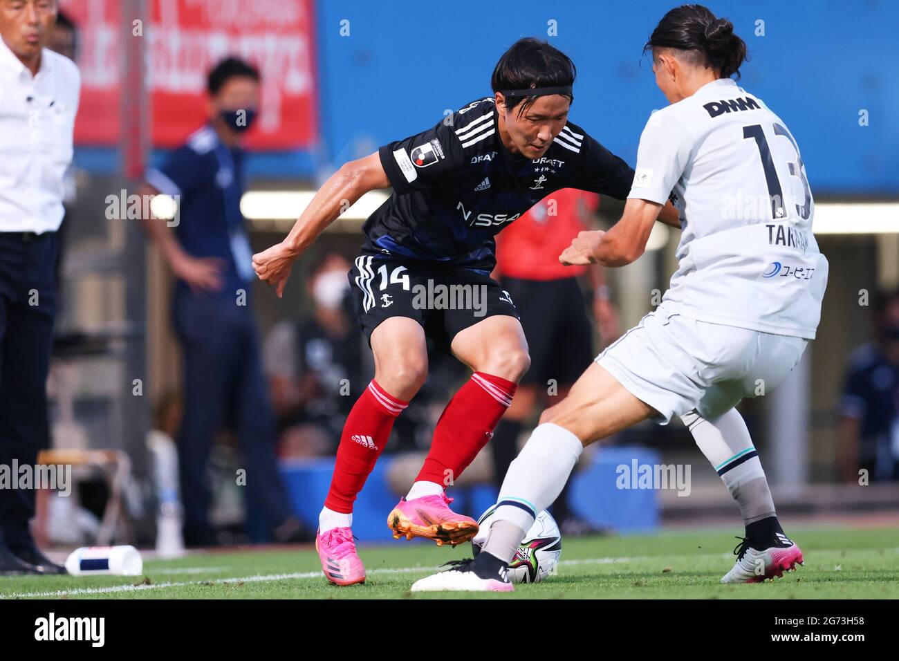Jun Amano (F. Marinos), JLUY 10, 2021 - Football/Soccer : 2021 J1 ...