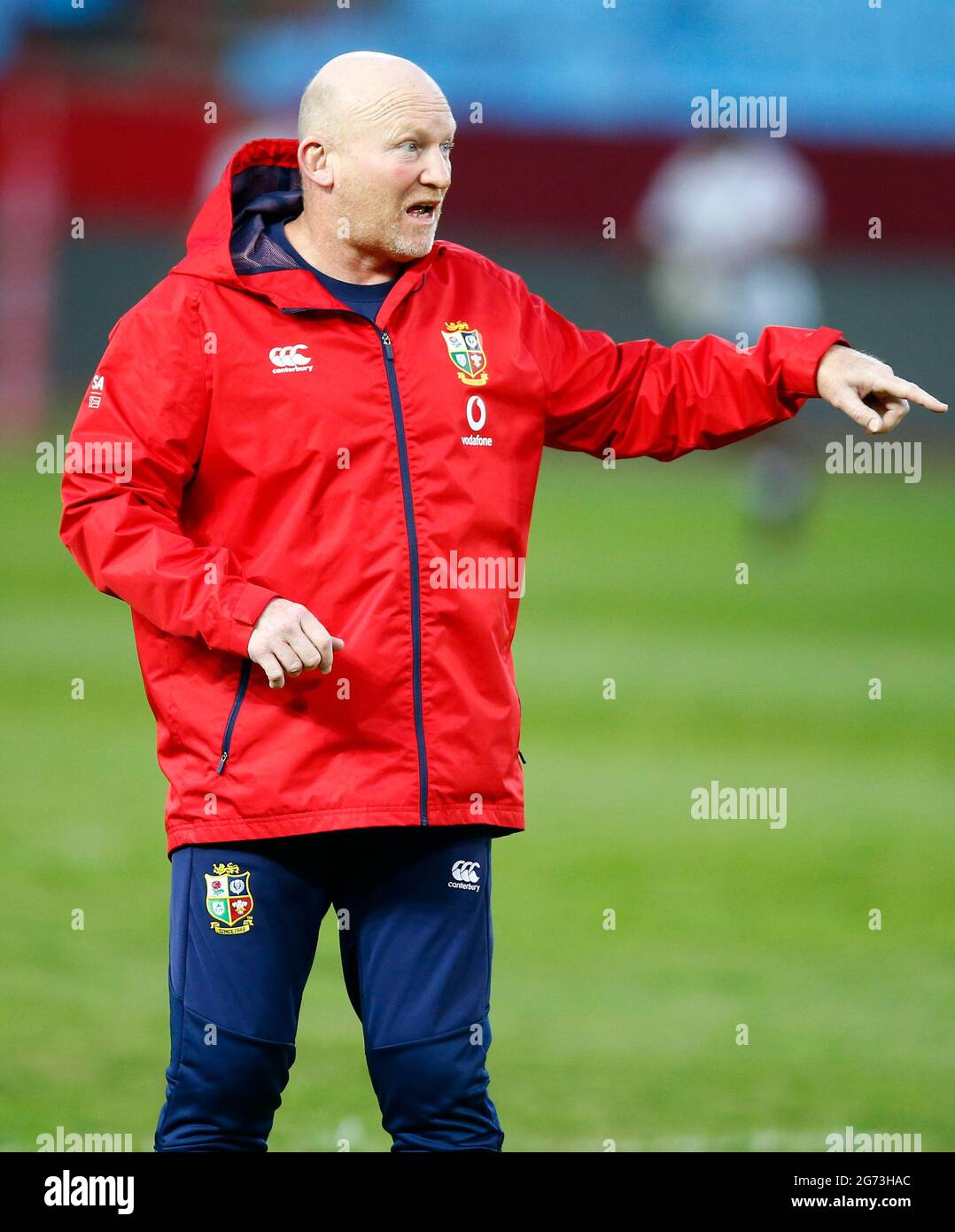 British and Irish Lions kicking coach Neil Jenkins during the Castle ...