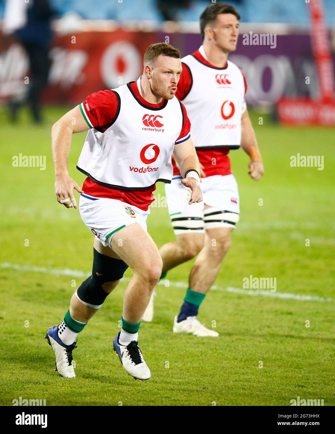 Sam Simmonds of the British and Irish Lions during the Castle Lager ...