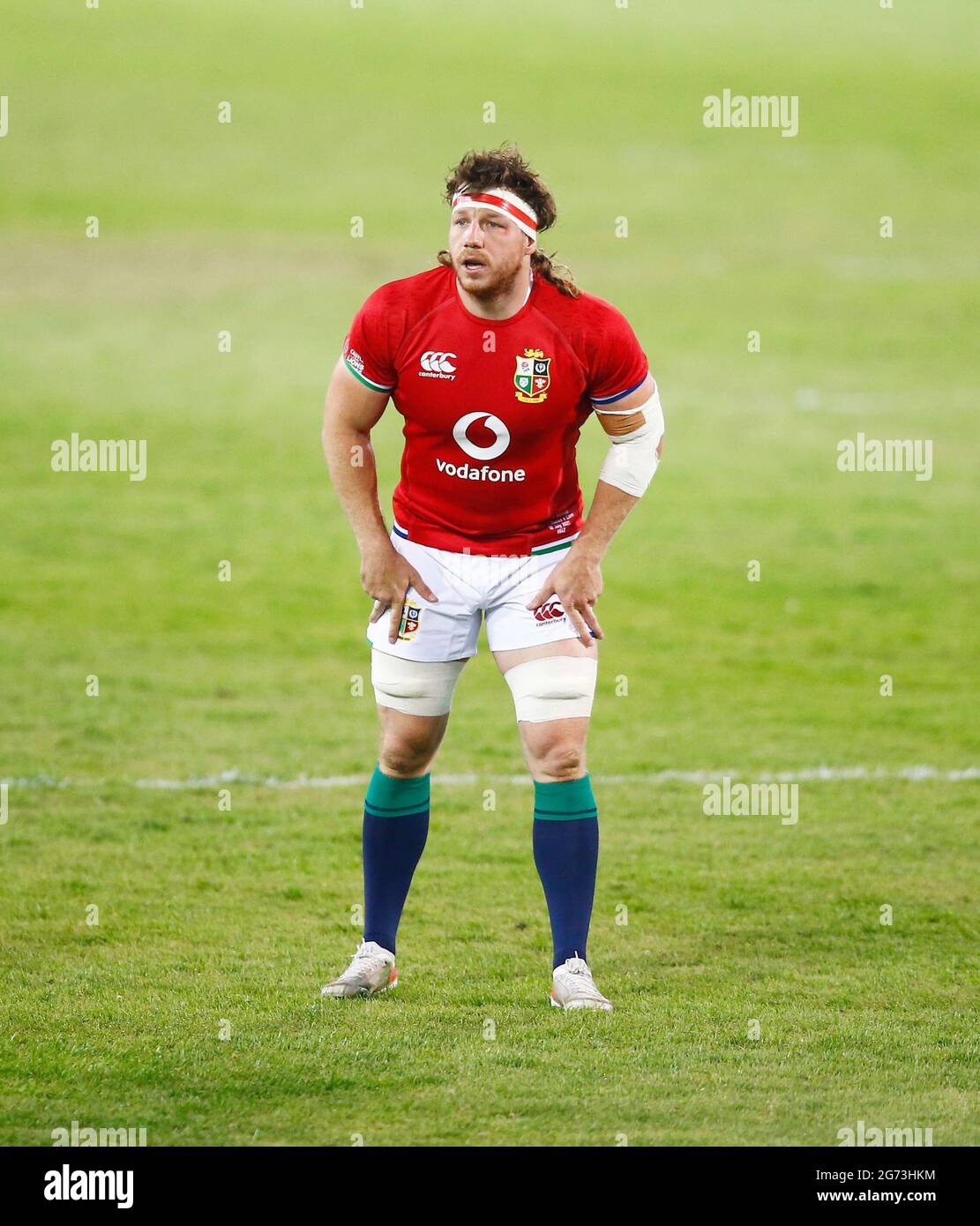 Hamish Watson of the British and Irish Lions during the Castle Lager ...