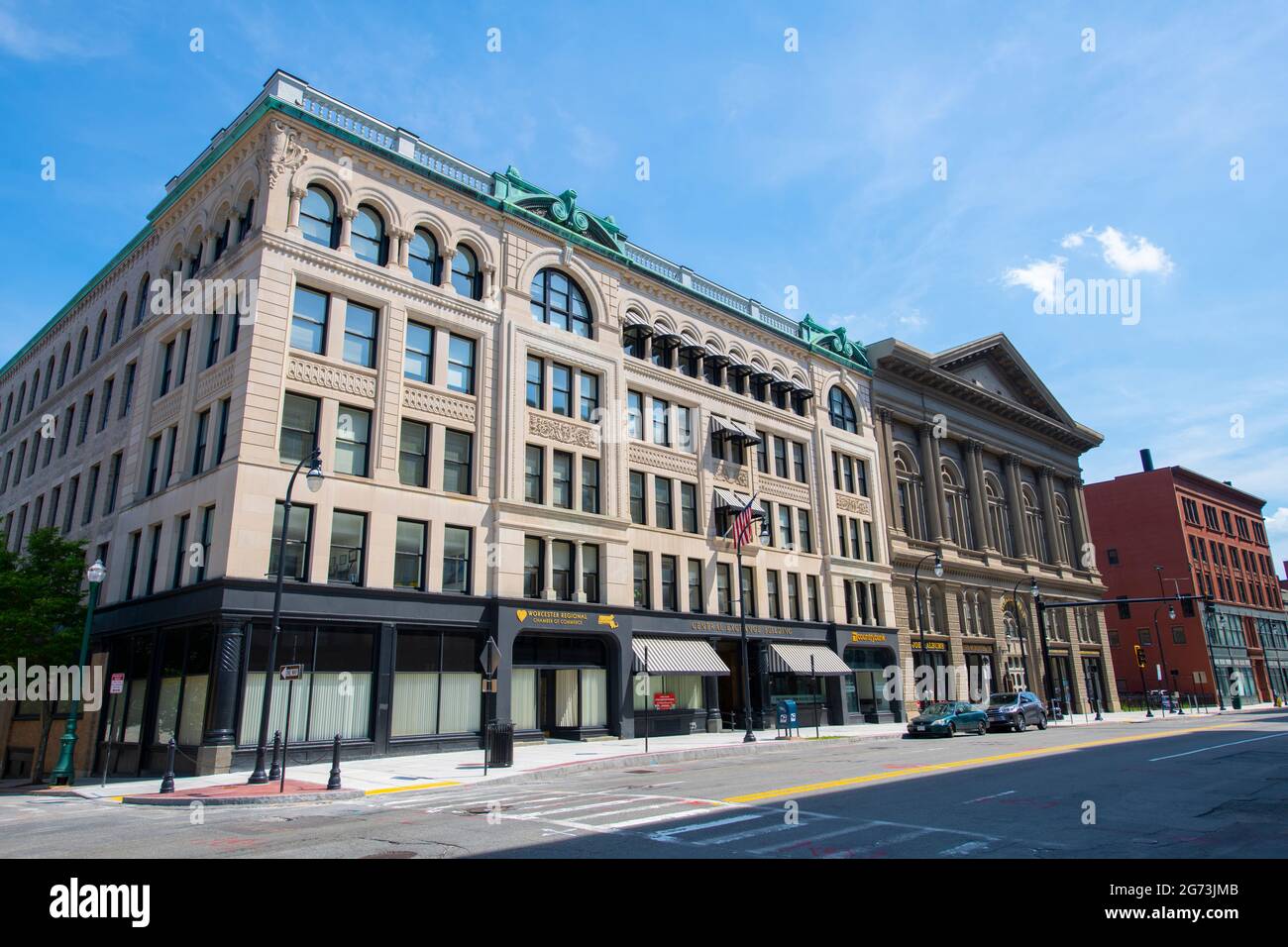 Central Exchange Building at 311 Main Street at Exchange Street in ...
