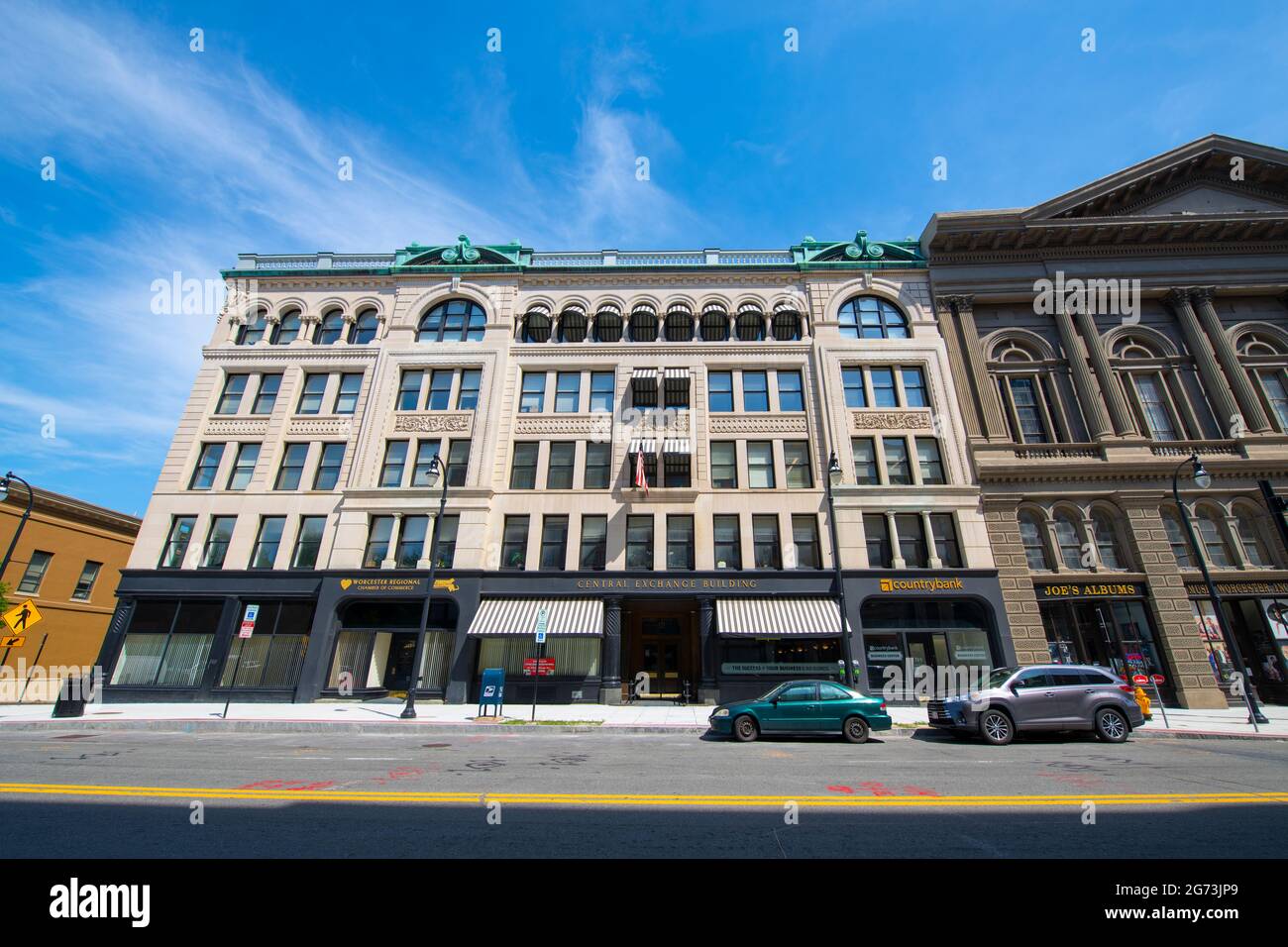 Central Exchange Building at 311 Main Street at Exchange Street in ...