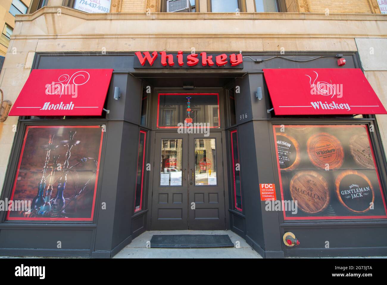 Historic Whiskey Lounge at 316 Main Street at Walnut Street in downtown ...