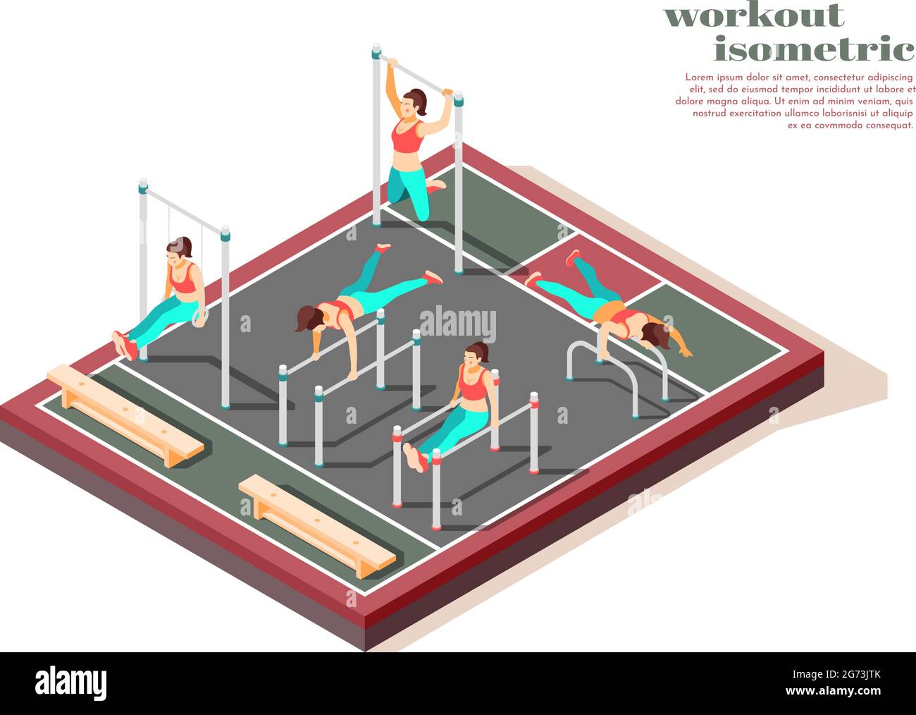 Horizontal parallel bars pull ups and gymnastics rings total body ...