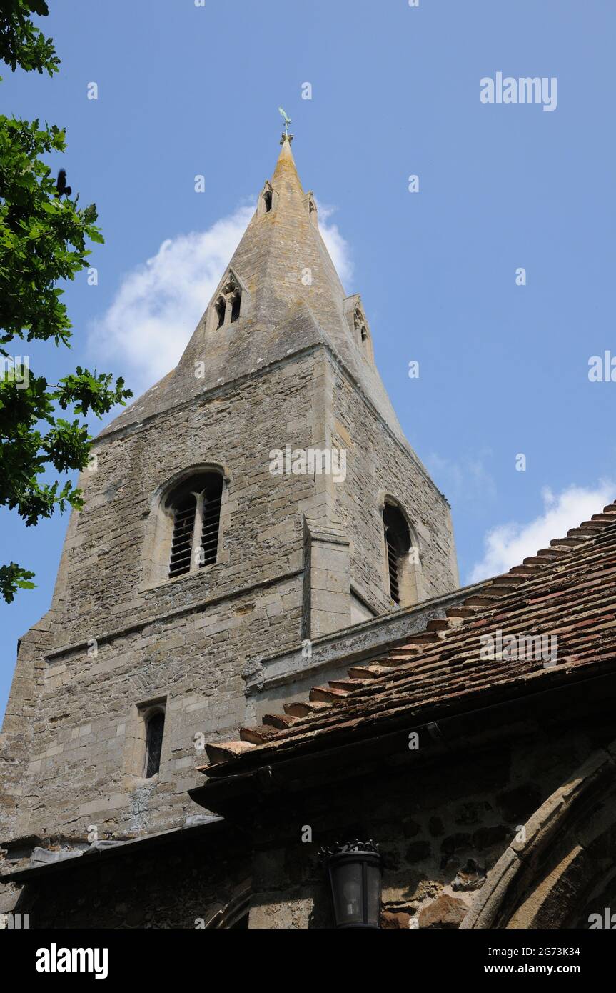 All Saints Church, Broughton, Cambridgeshire Stock Photo - Alamy