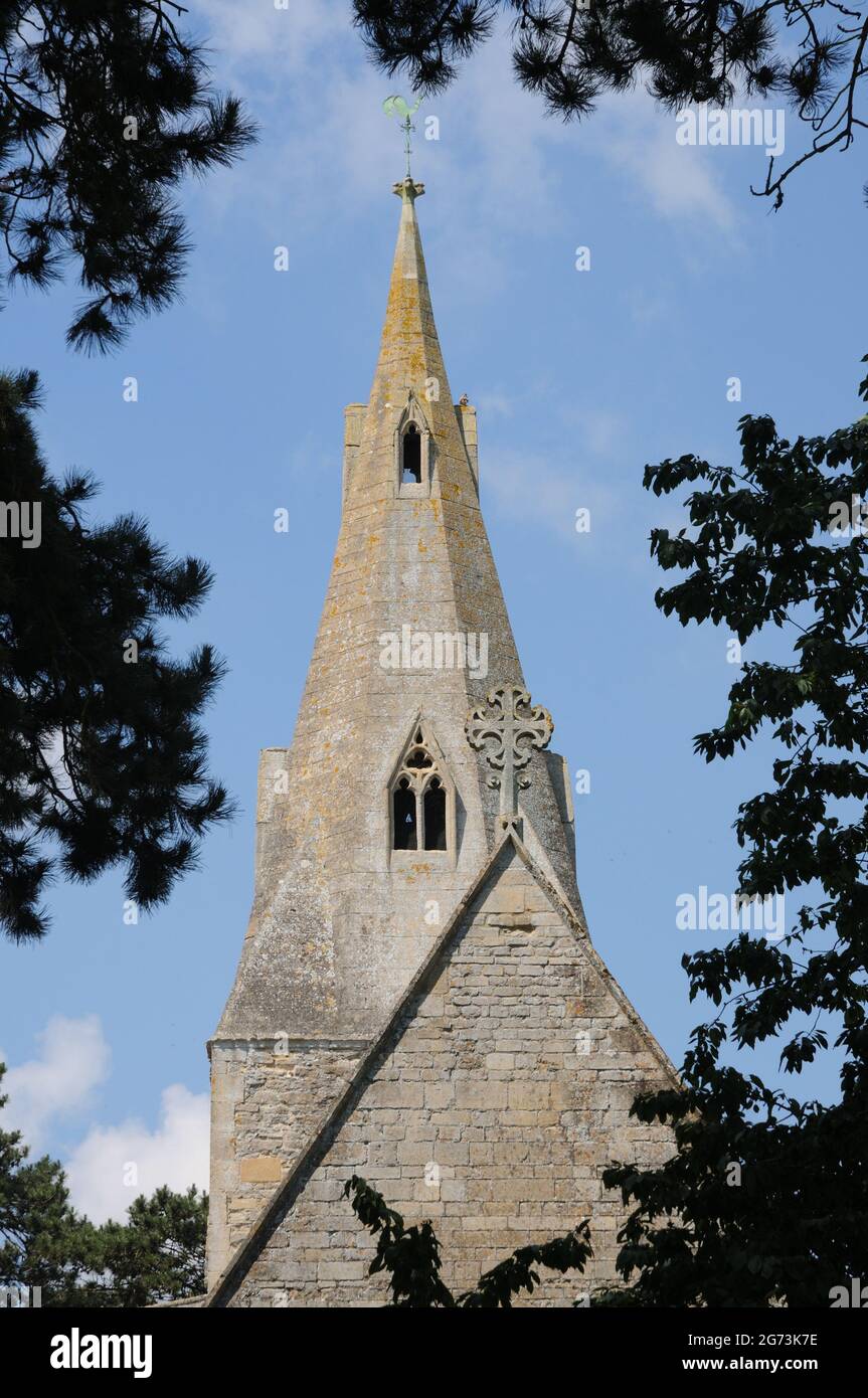 All Saints Church, Broughton, Cambridgeshire Stock Photo - Alamy