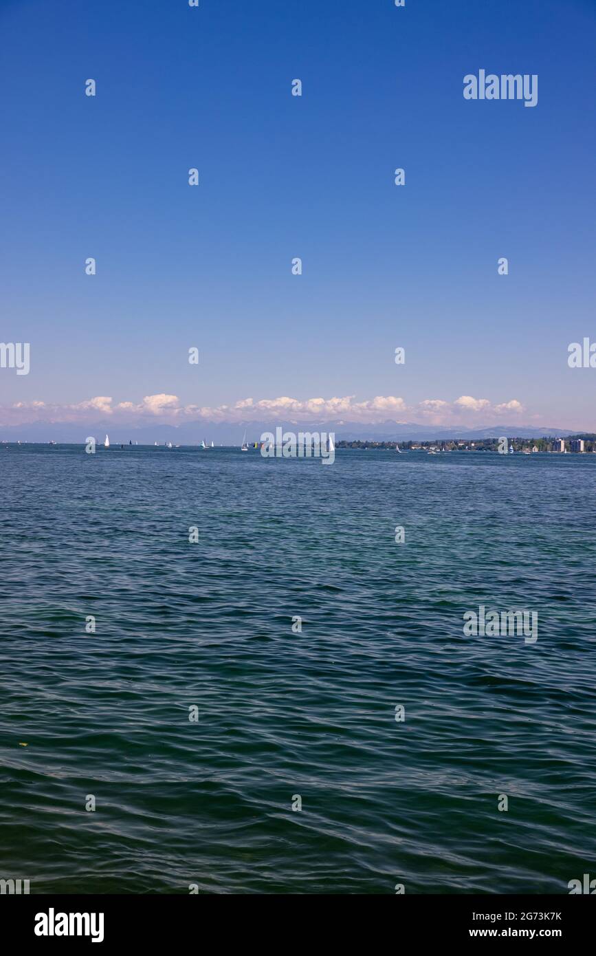 Beautiful scenery of Lake Constance, Constance, Germany Stock Photo - Alamy