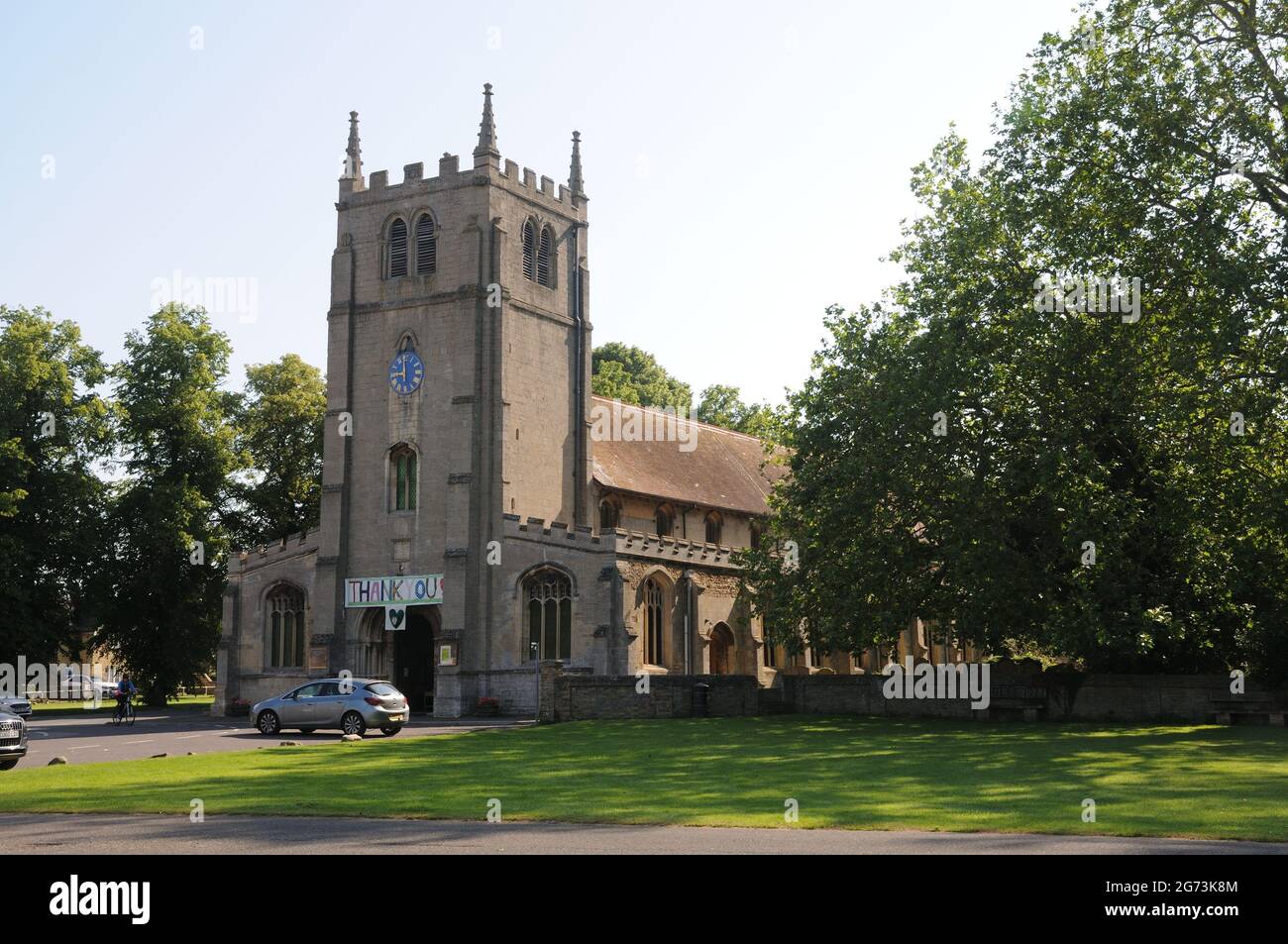 St Thomas a Becket Church, Ramsey, Cambridgeshire Stock Photo - Alamy