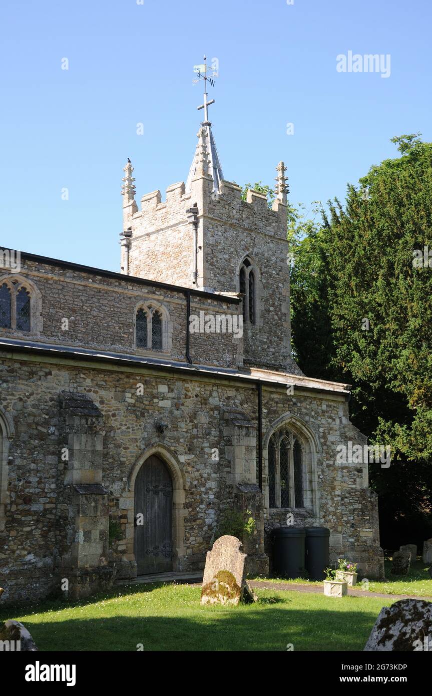 St Peter's Church, Upwood, Cambridgeshire Stock Photo - Alamy