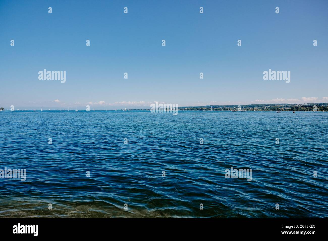 Beautiful scenery of Lake Constance, Constance, Germany Stock Photo - Alamy